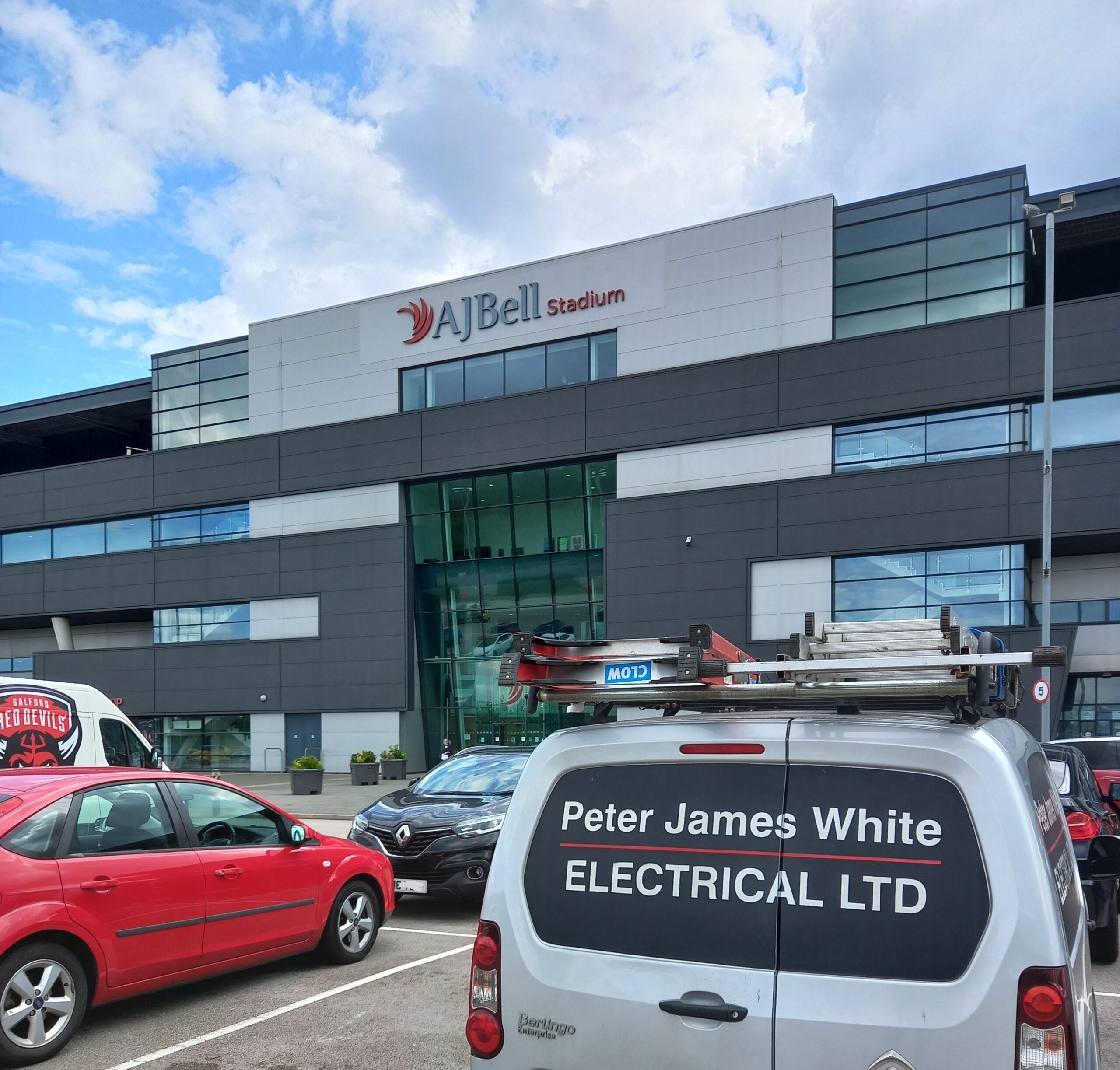 SPONSORSHIP | Salford Red Devils (AJ Bell Stadium) - Peter James White ...